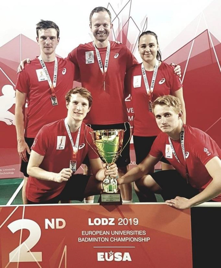 Skvělý úspěch badmintonistů ze ZČU. Jan Louda je mistrem Evropy - INFO ...